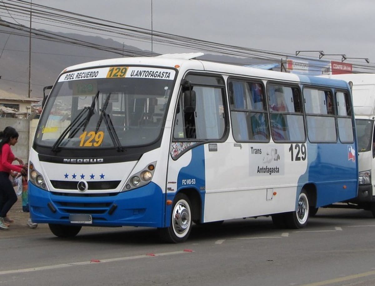 Conoce cambios en recorrido de Línea 129 del TransAntofagasta