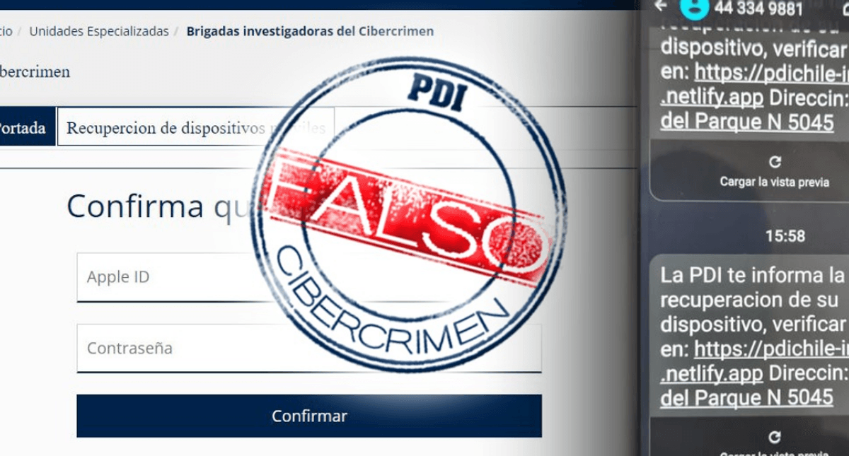Atención: PDI Antofagasta advierte sobre estafas telefónicas y web