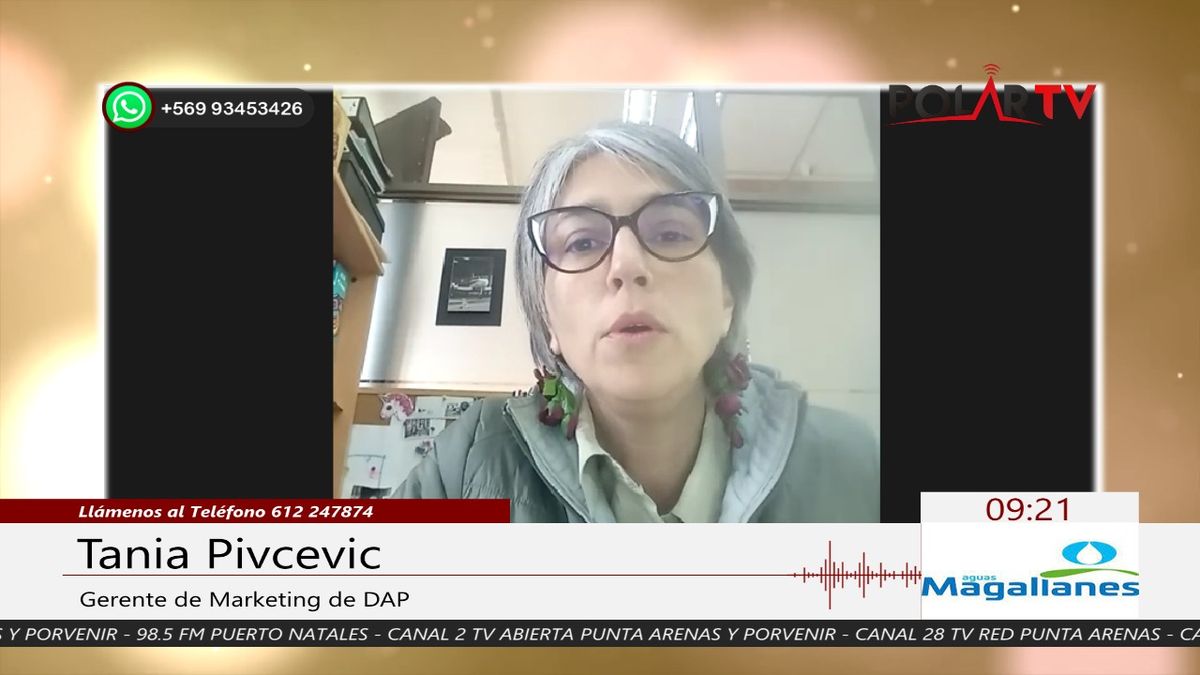 TANIA PIVCEVIC, GERENTE DE MARKETING, ENTREGA DETALLES DE LOS VUELOS ...