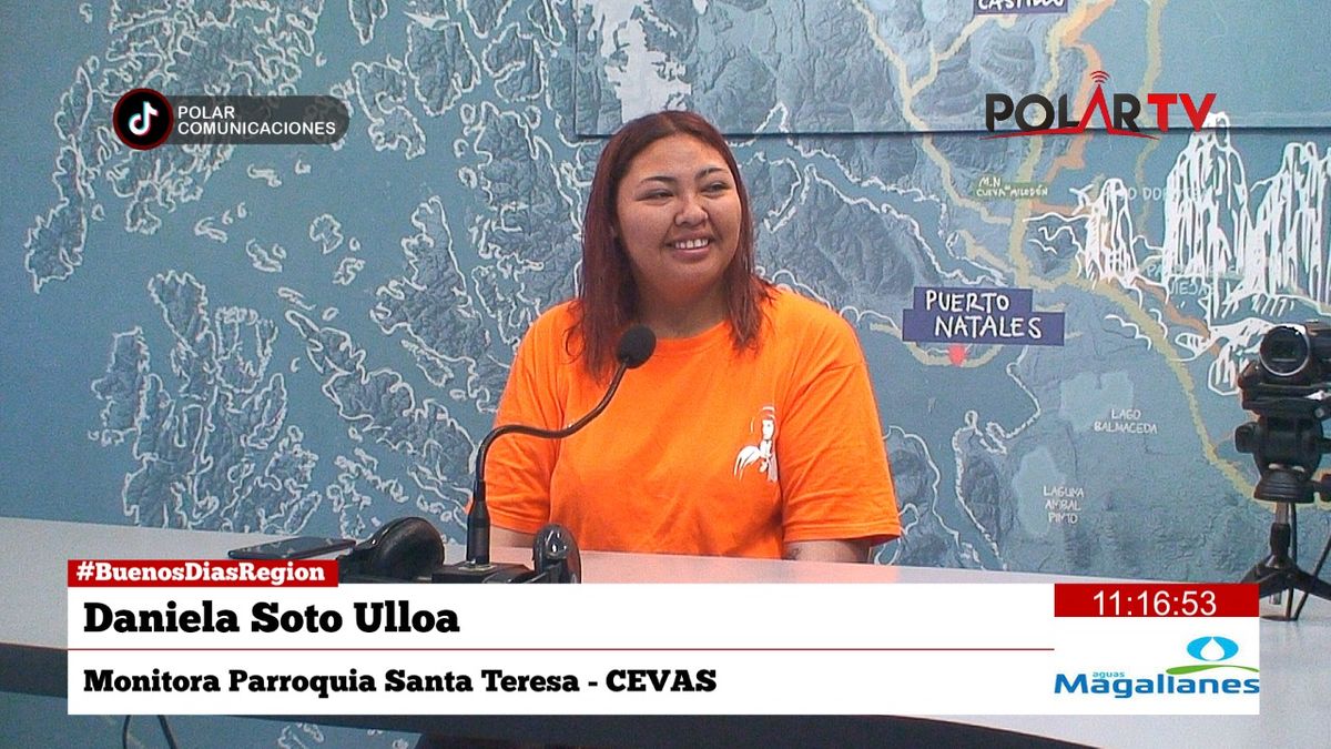 DANIELA SOTO ULLOA, MONITORA DE LA PARROQUIA SANTA TERESA, INFORMA ...