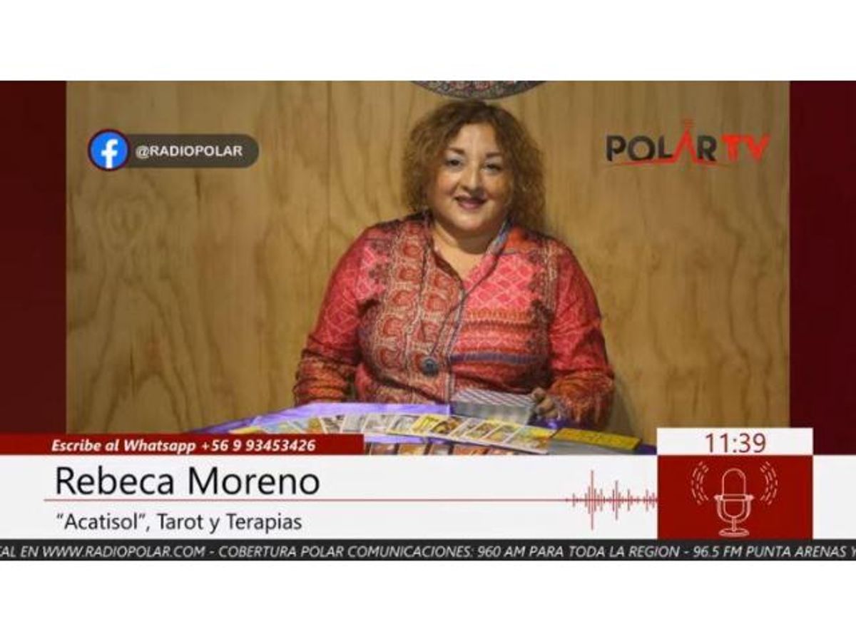 REBECA MORENO, DE «ACATISOL» TAROT Y TERAPIAS, ESTUVO EN EL PROGRAMA ...