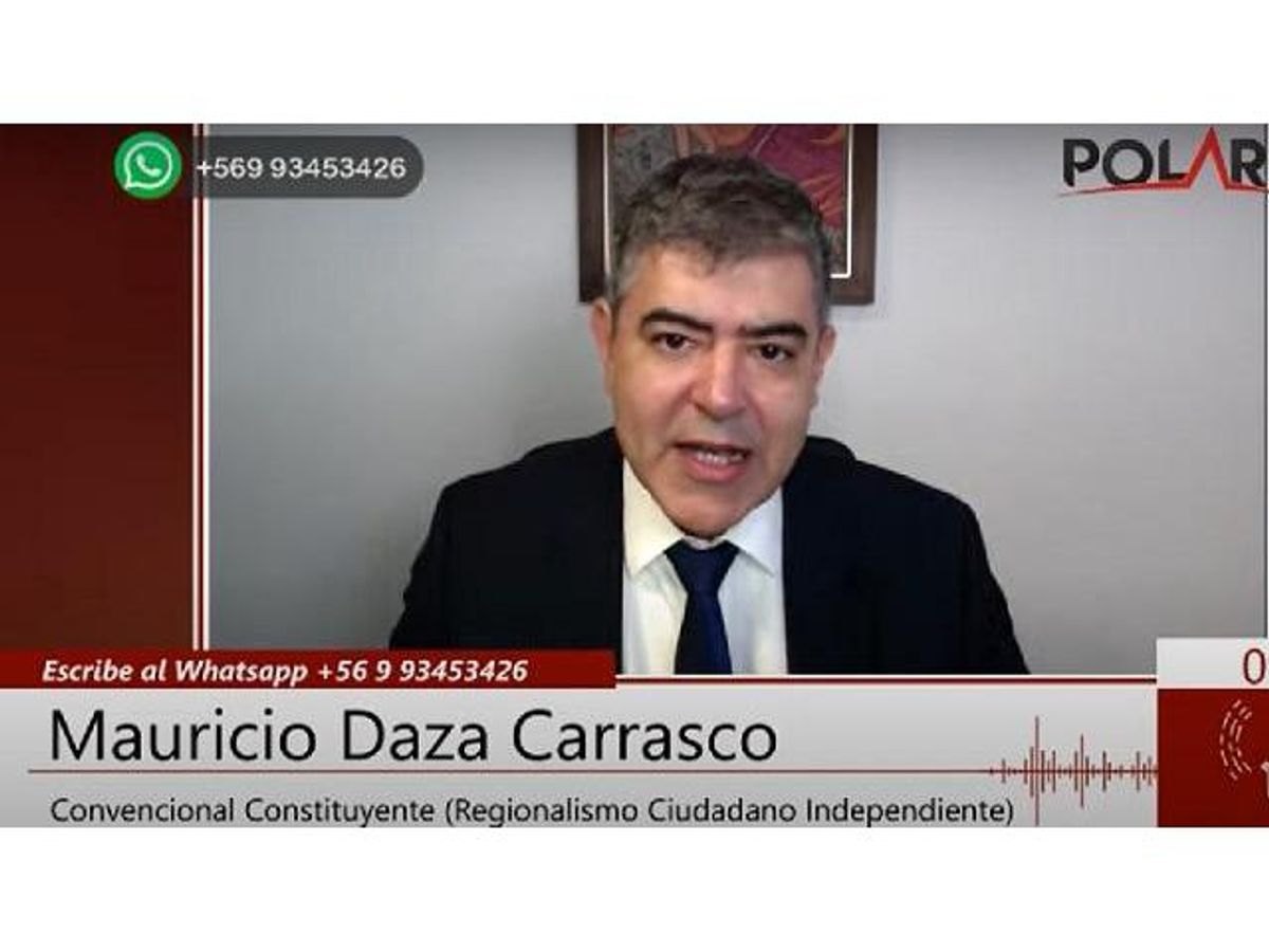 CONSTITUCIONAL MAURICIO DAZA: “HAY QUE CUIDAR EL PROCESO CONSTITUYENTE PORQUE NO TENEMOS NADA ...